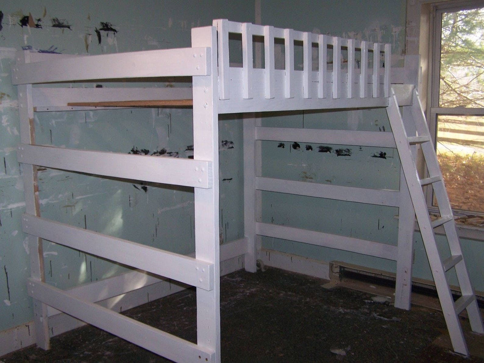 Extra Long Heavy Duty Twin Size Loft Bed. - Etsy