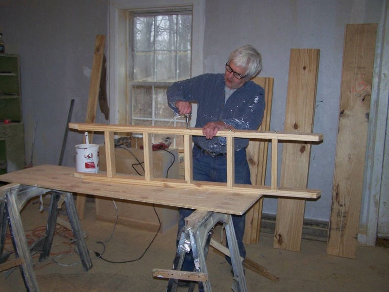 Heavy Duty Full Size Loft Bed 73 Inches Tall - Etsy