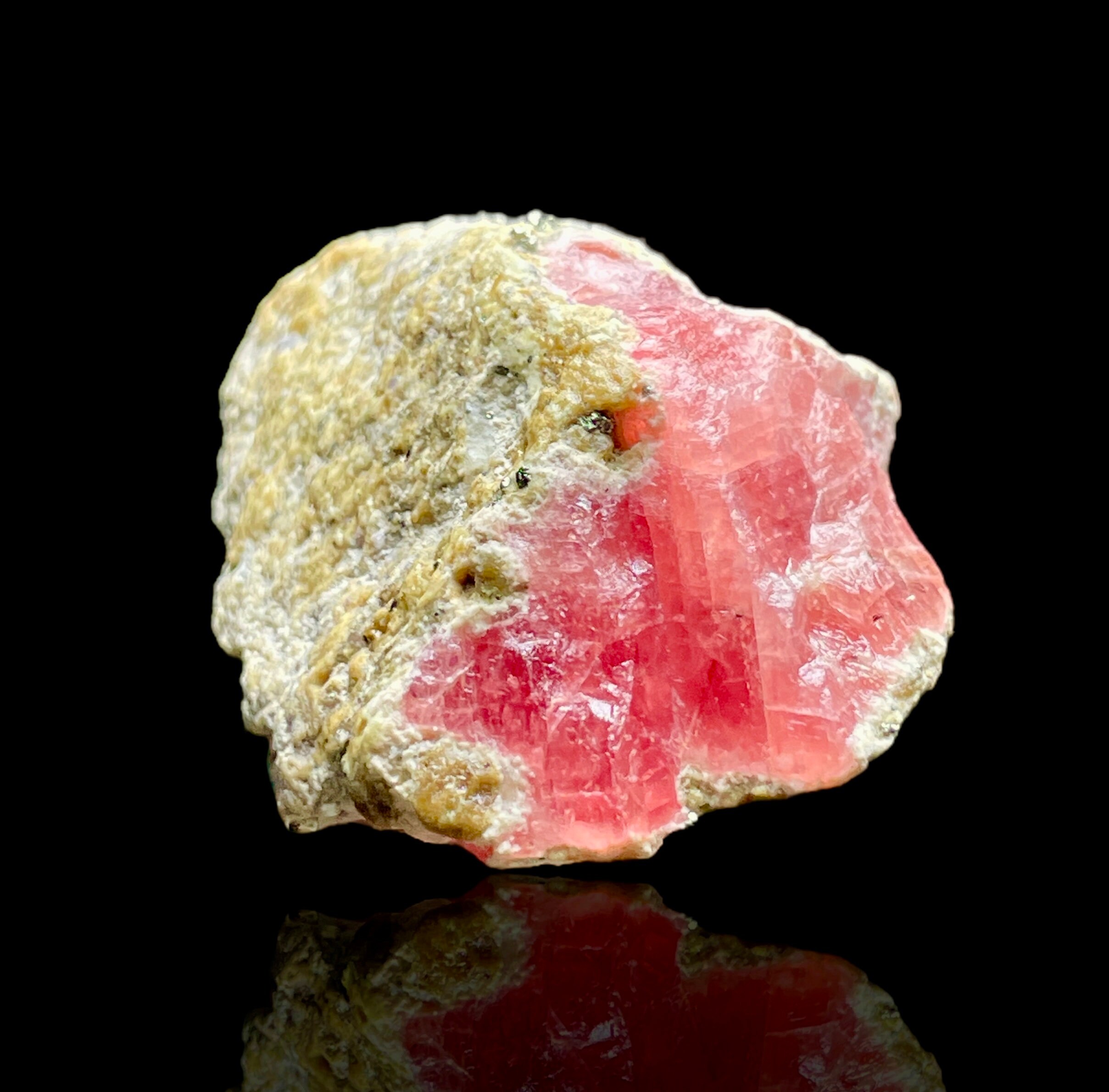 81 Grams Rhodochrosite Crystal on Matrix From Chapoo Mine Shigar Valley ...