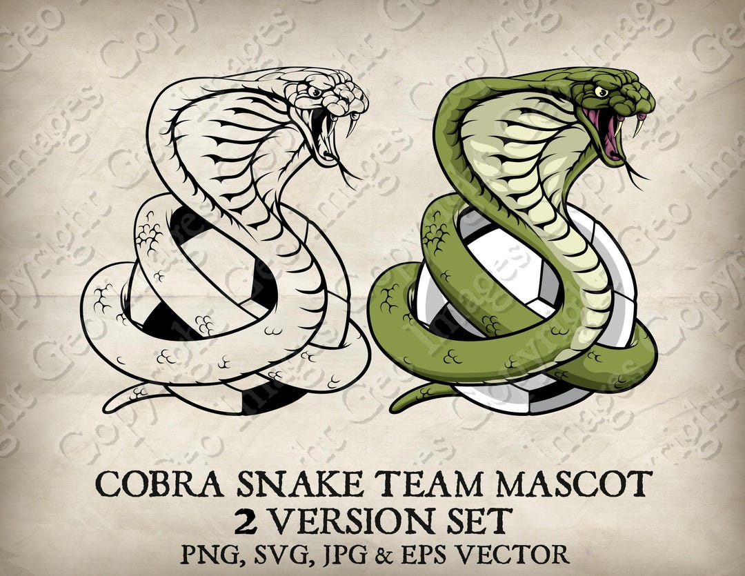 Cobra Soccer Football Snake Viper King Cobra Sports Team Cobras Viper ...