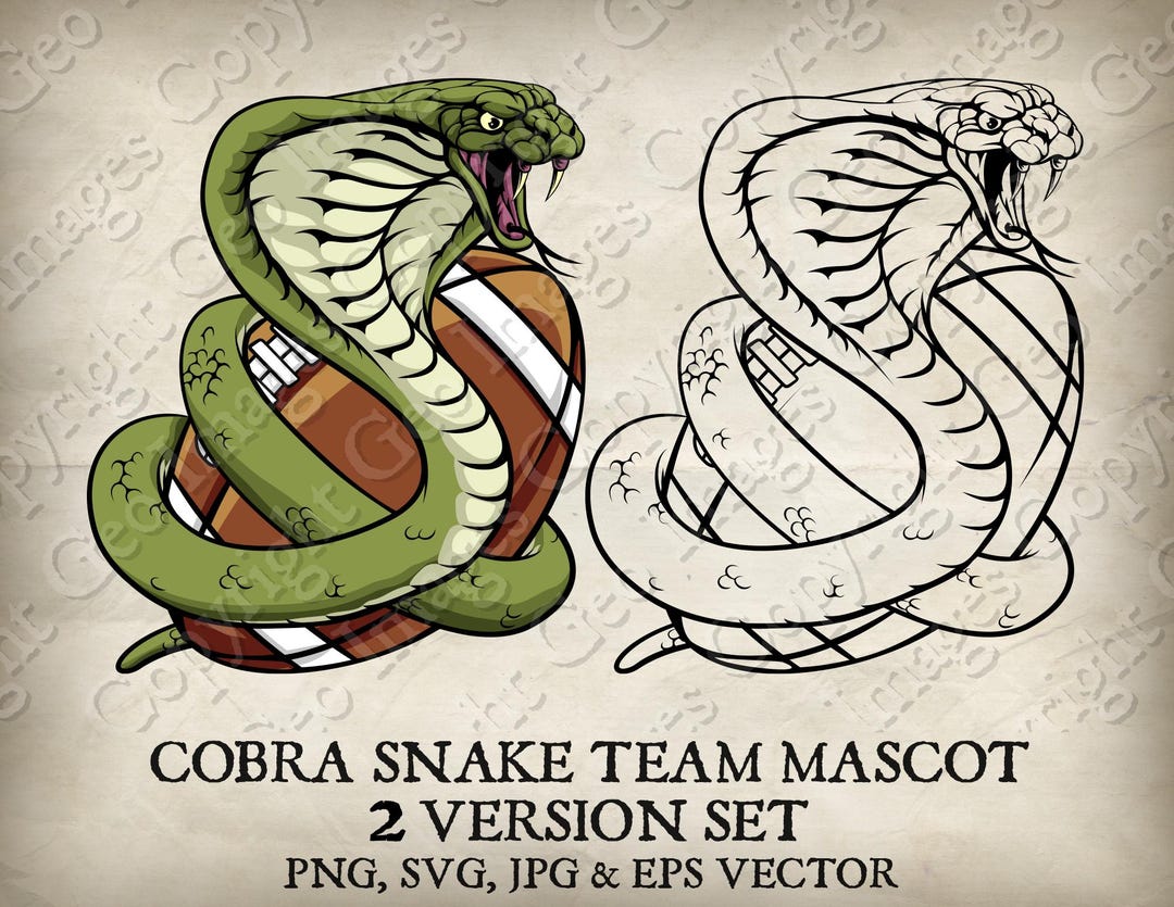 Cobra American Football Snake Viper King Cobra Sports Team Cobras Viper ...