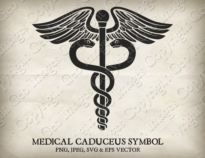 Medical Doctor Caduceus Symbol Snake Asclepius Rod Hospital Medicine ...