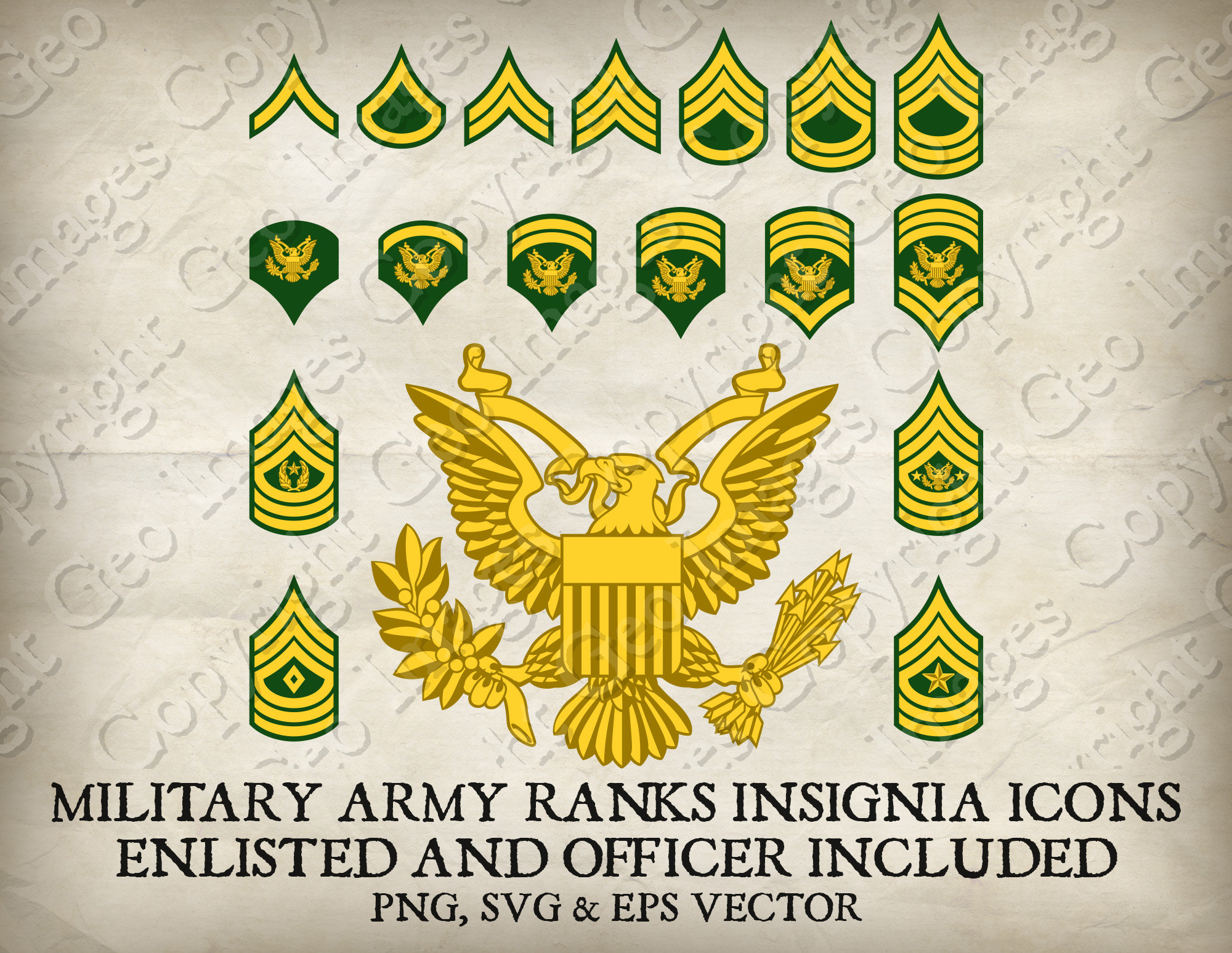 Army Ranks Logo