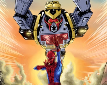 Japanese Spider-man Spiderverse Marvel Comics MCU Manga - Etsy