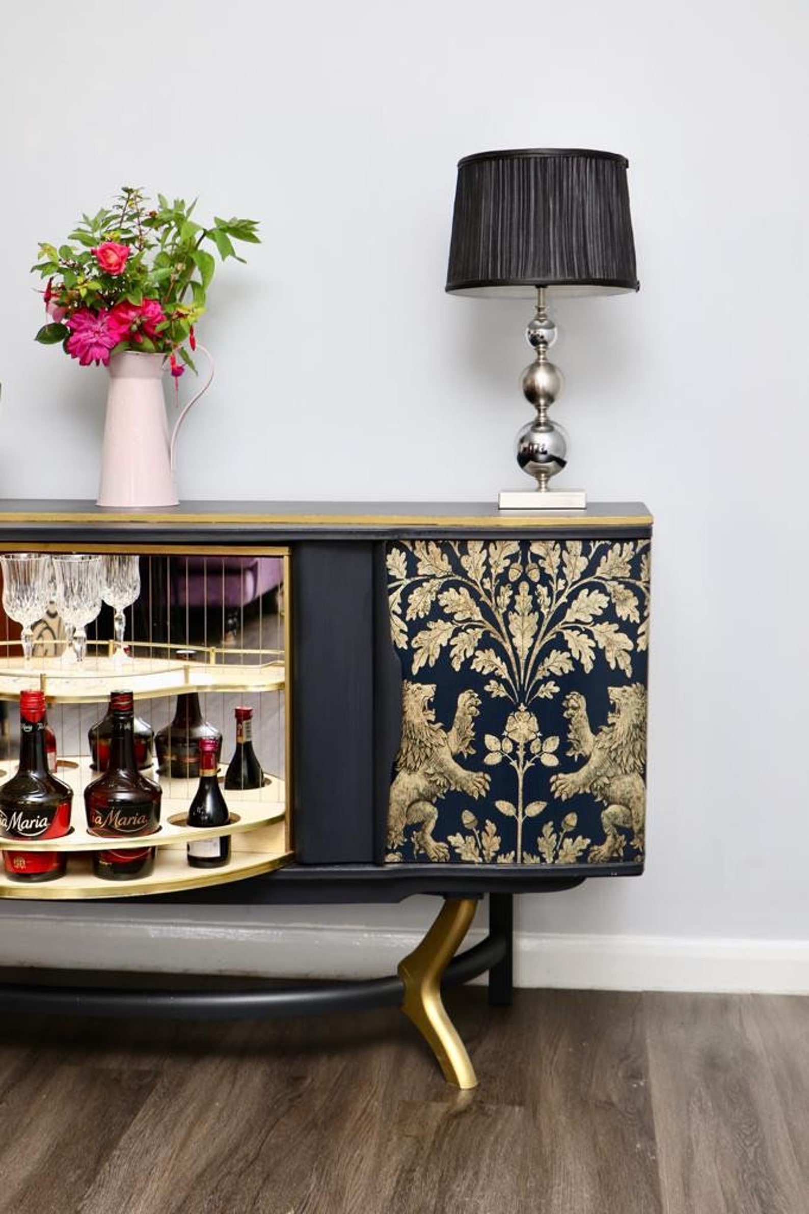 Beautility Cocktail Cabinet Sideboard Upcycled - Etsy UK