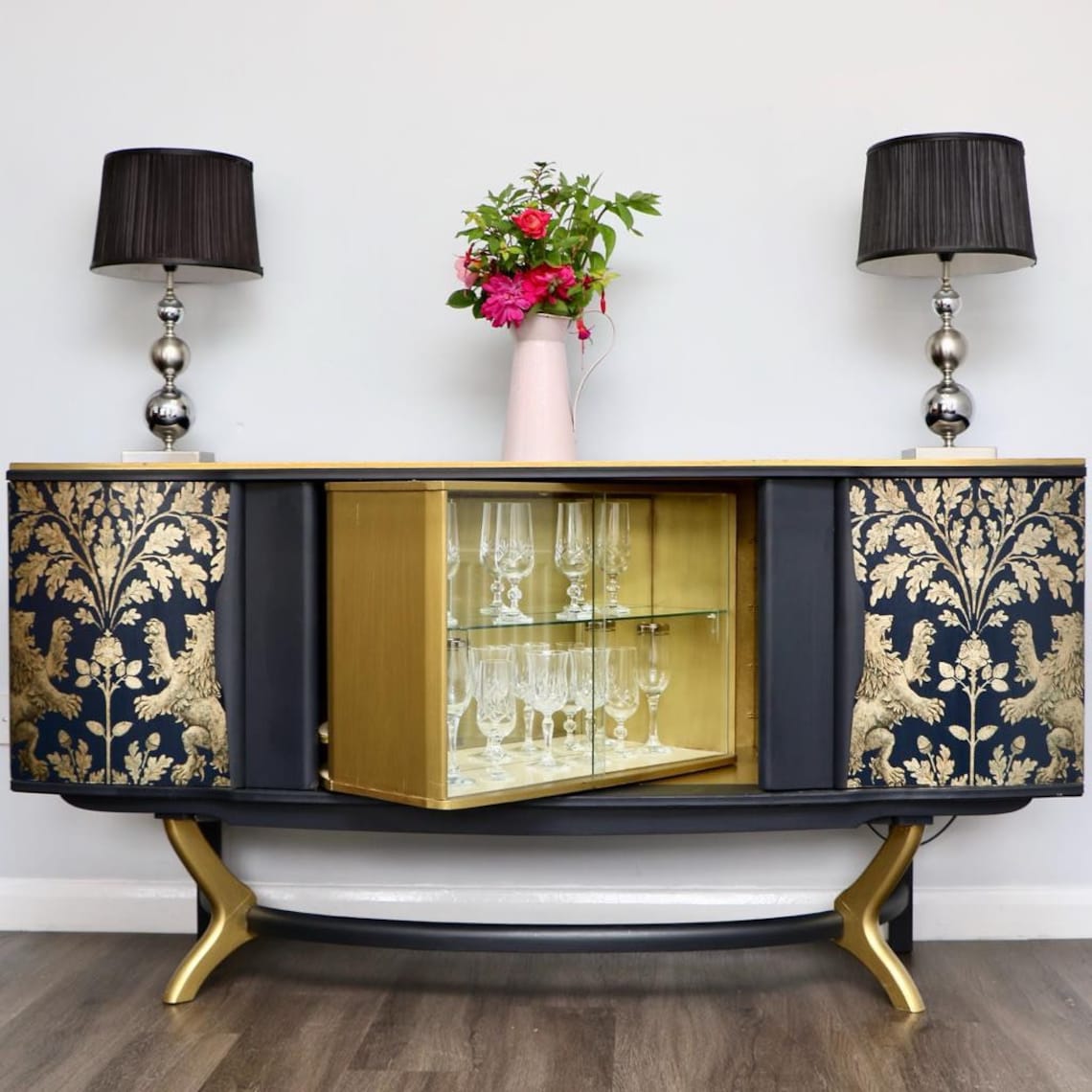 Beautility Cocktail Cabinet Sideboard Upcycled - Etsy UK