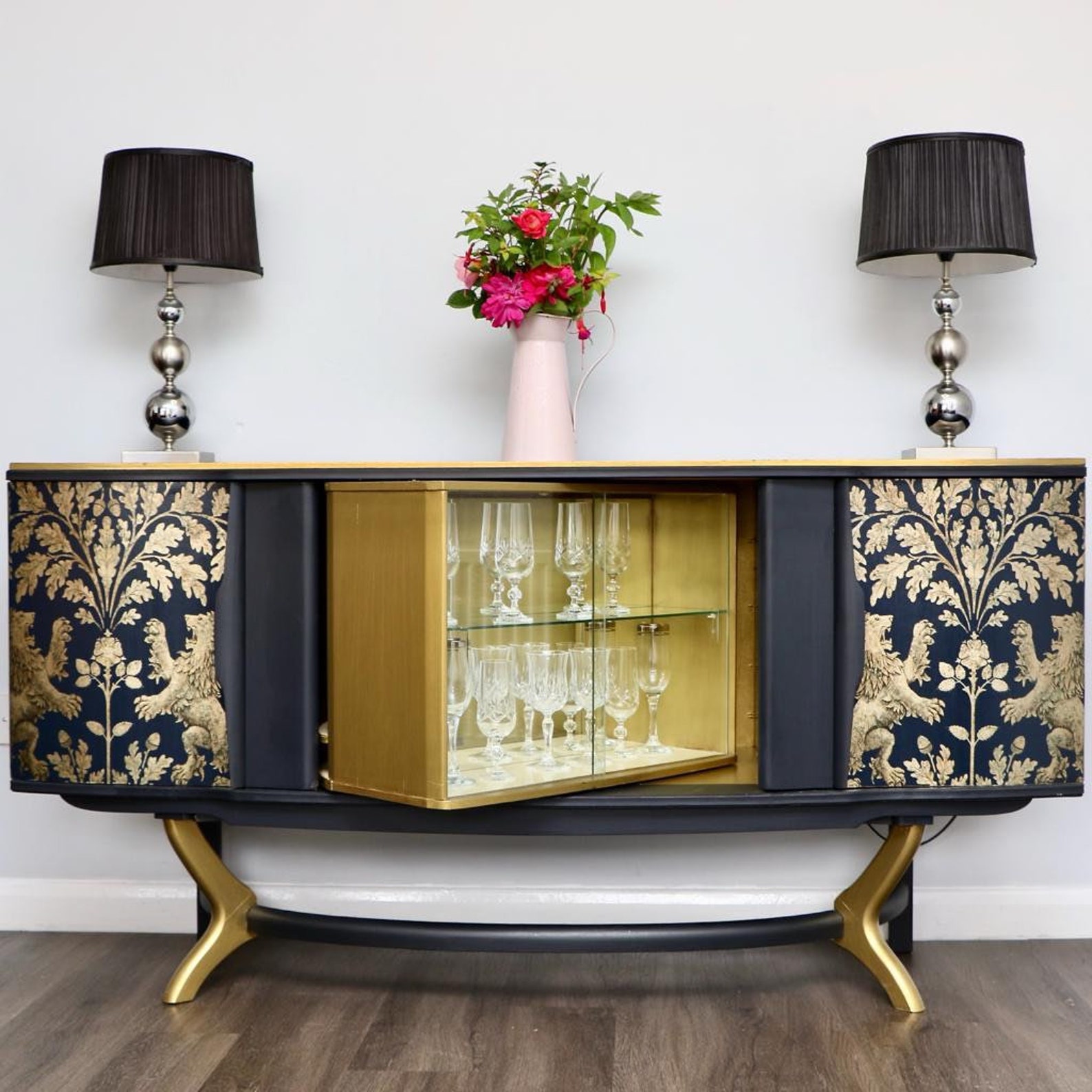 Beautility Cocktail Cabinet Sideboard Upcycled - Etsy UK