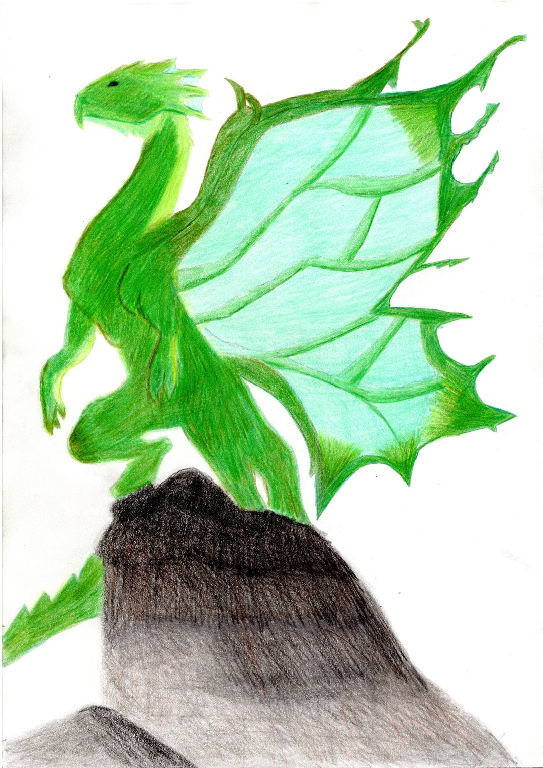 Dragon Meditation Card- Digital Download, Self Meditation, Mindfulness ...