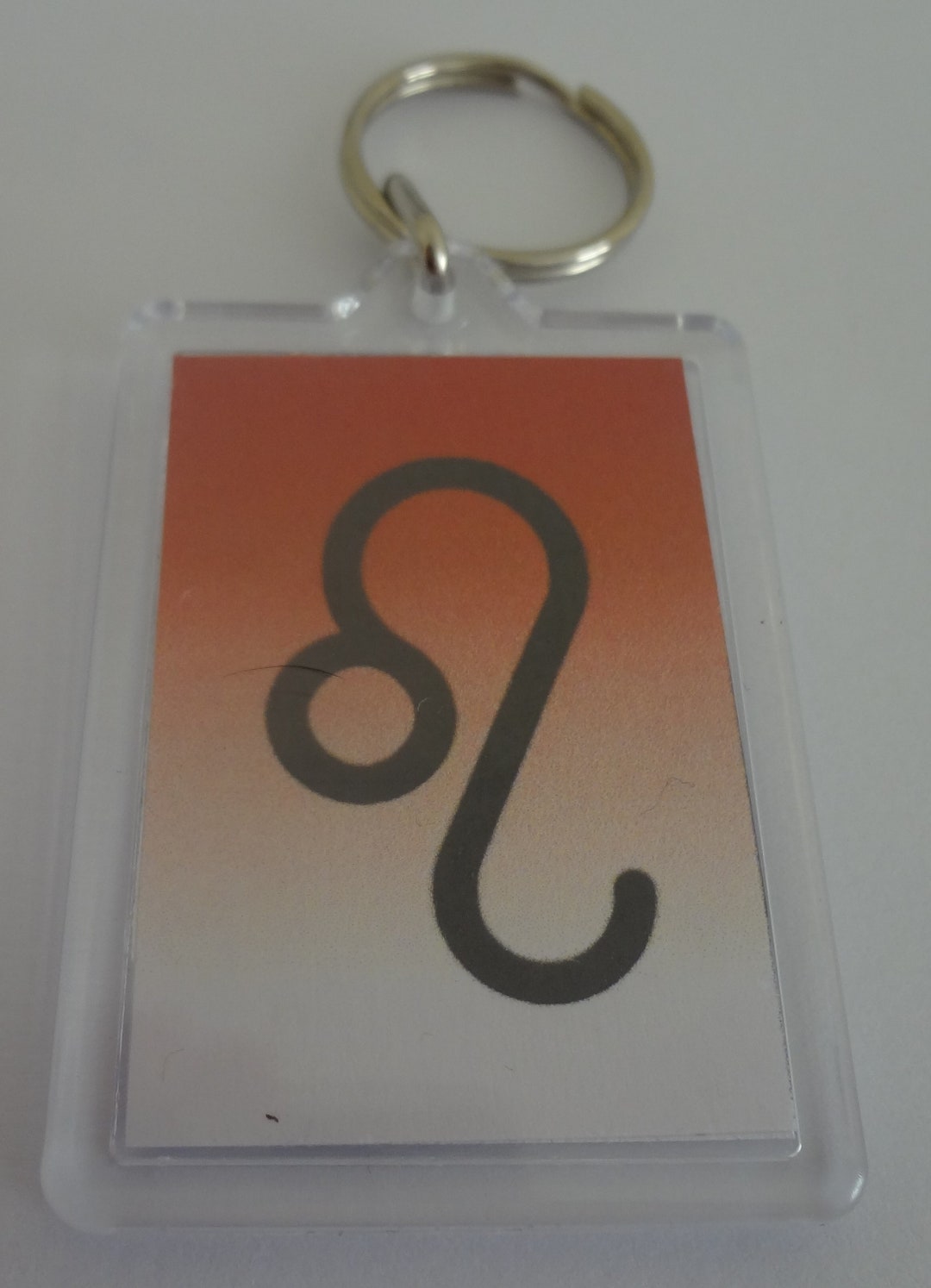 Leo Zodiac Positive Affirmation Keyring, Recycled Plastic, Accessories ...