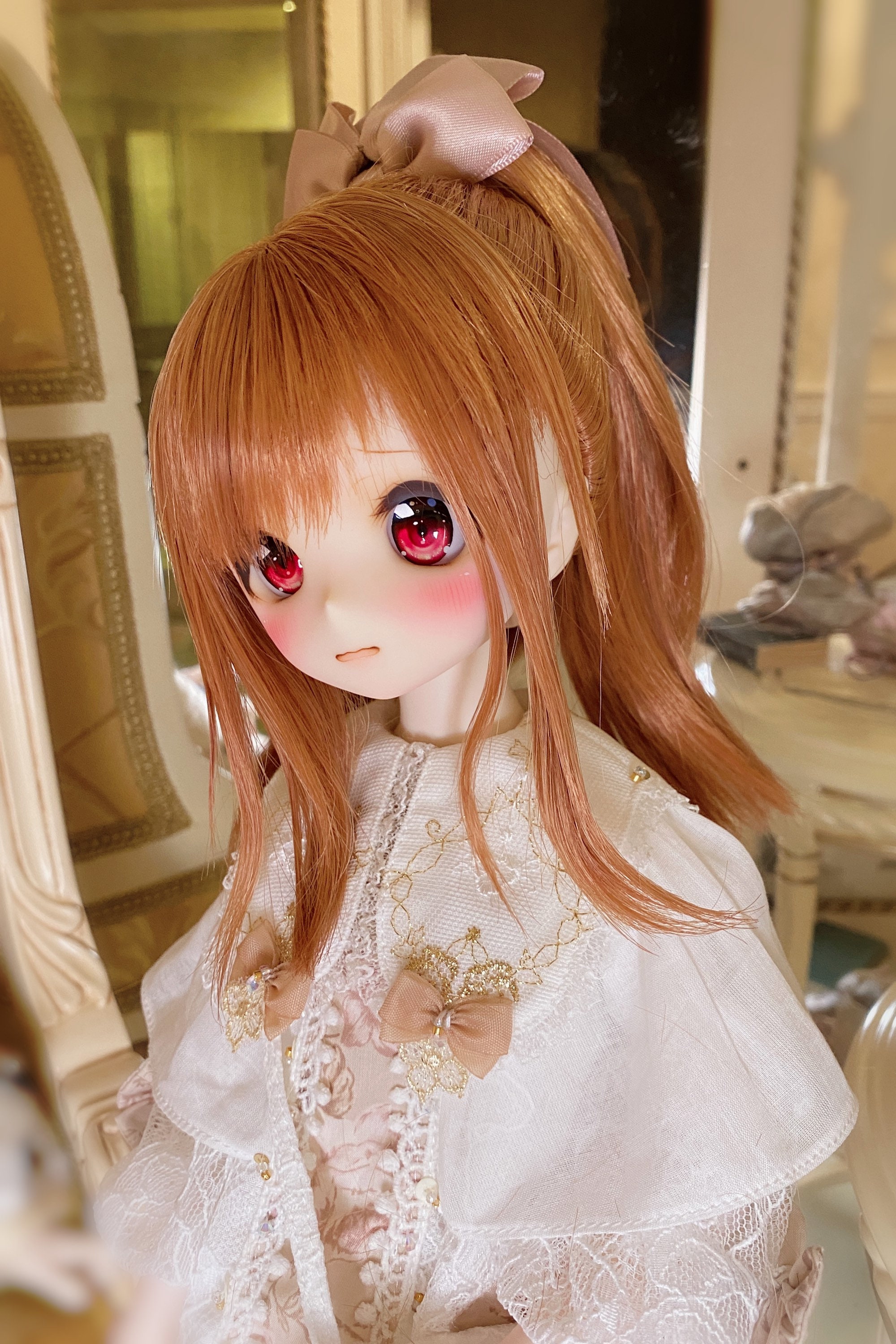 Limited Pengin Workshop bjd DD heat resistant wig Hazel | Etsy