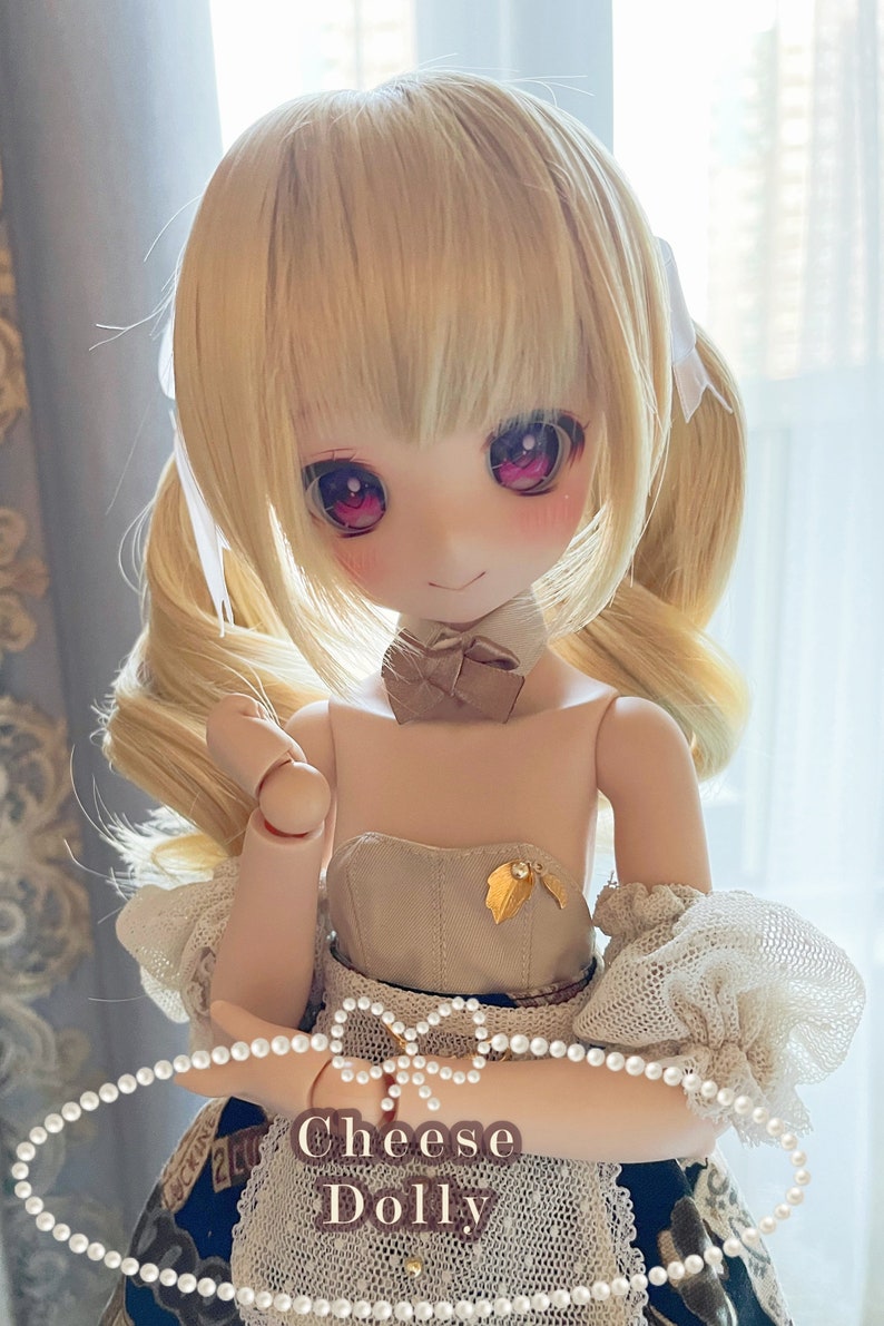 Limitedpengin Workshop Bjd/sd/dd Heat Resistant Wig Dolly - Etsy