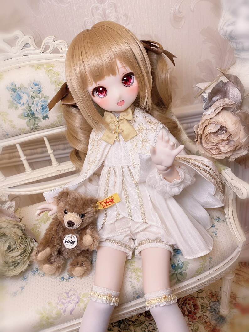 LimitedPengin Workshop bjd/SD/DD heat resistant wig Dolly | Etsy