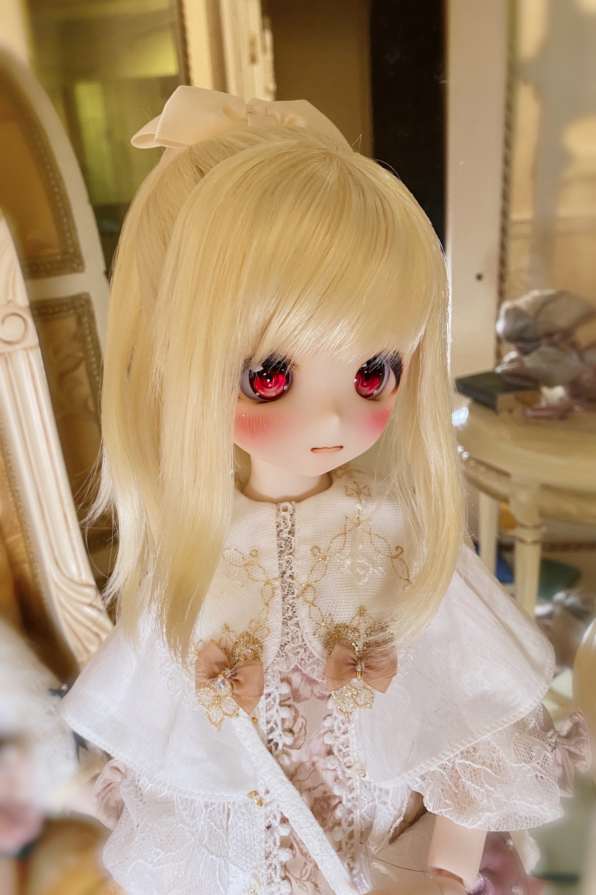 Limited Pengin Workshop bjd DD heat resistant wig Hazel | Etsy