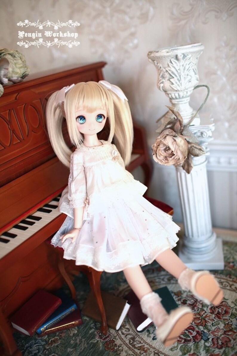 LimitedPengin Workshop bjd/SD/DD heat resistant wig Melody | Etsy