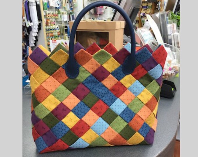 Tuto Sac à Main En Tissage De Bandes Sac En Tissu à Faire Soi Même Technique Sac Tissé