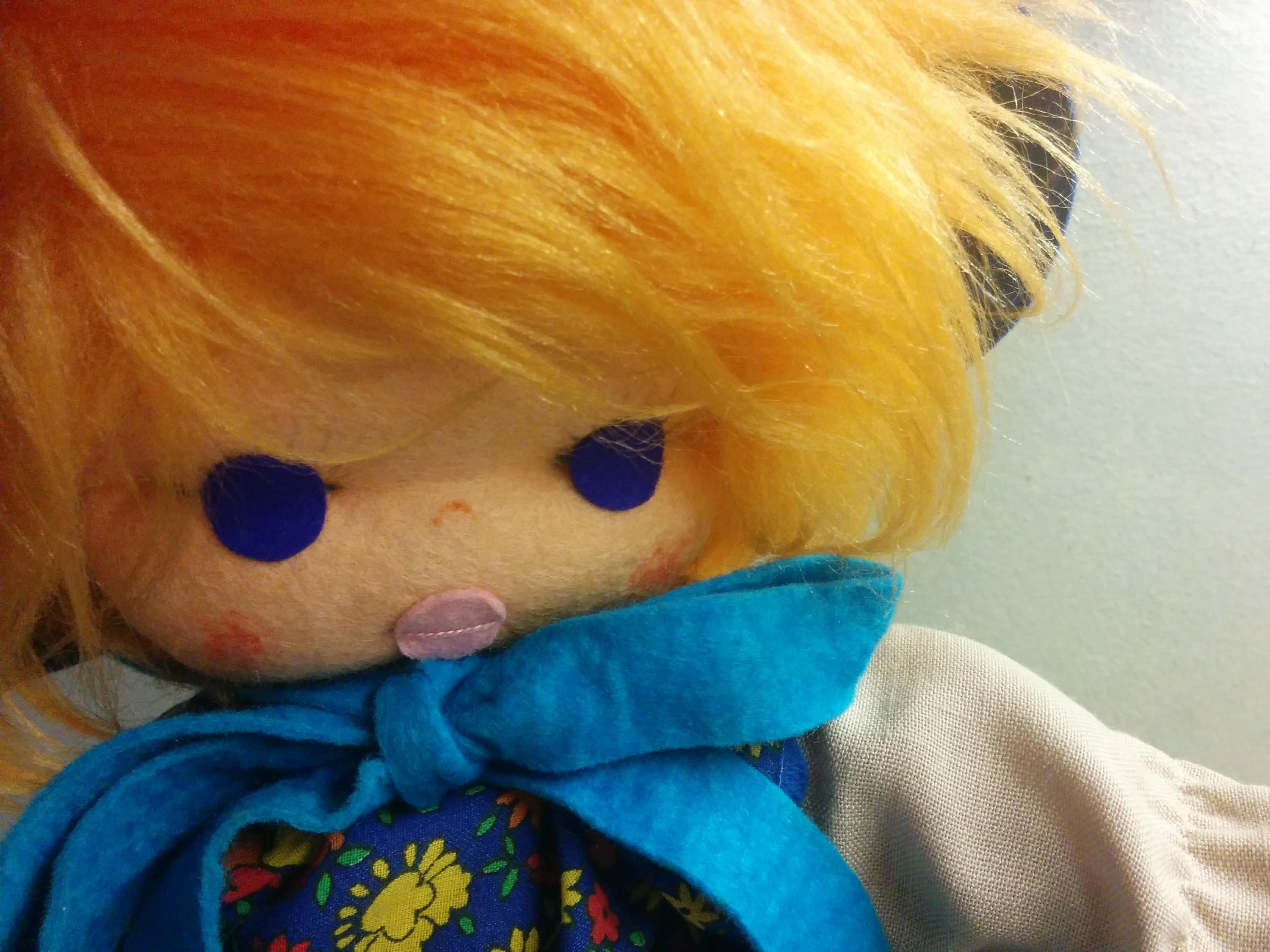 Original Italian Lenci Doll Handmade Ginger Hair Rag Doll 1950s - Etsy