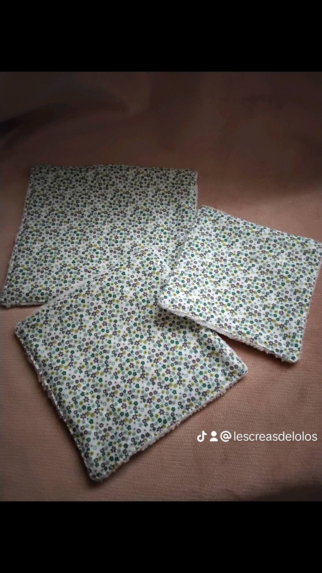 Set of 6 Small Flower Cloths - Etsy