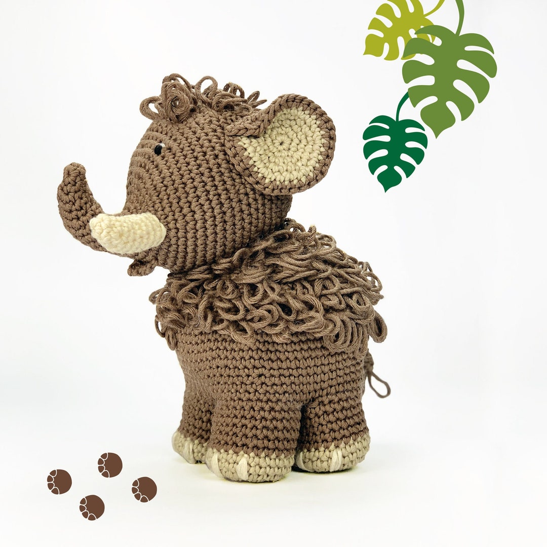 Mammut Amigurumi Crochet Pattern italian - Etsy