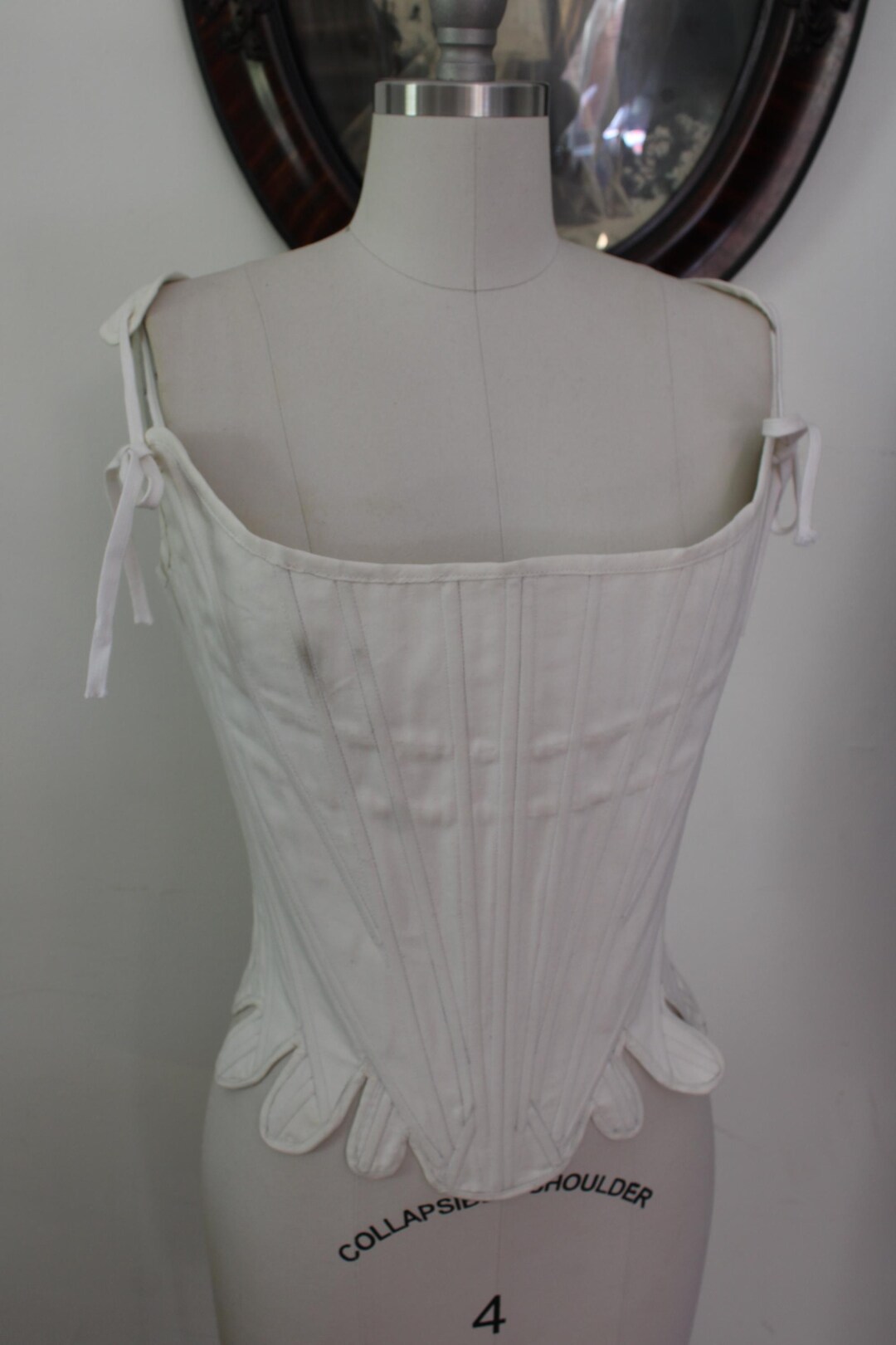 Handmade Rococo Style 1700s 18th Century Sample Stays Historic Costume ...
