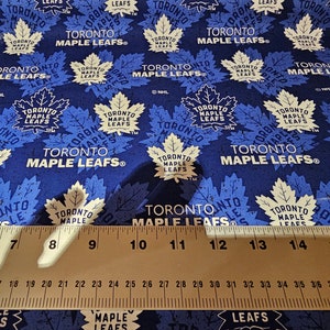 CHL Toronto Maple Leafs Licensed Print Sykel Blue and White Print ...