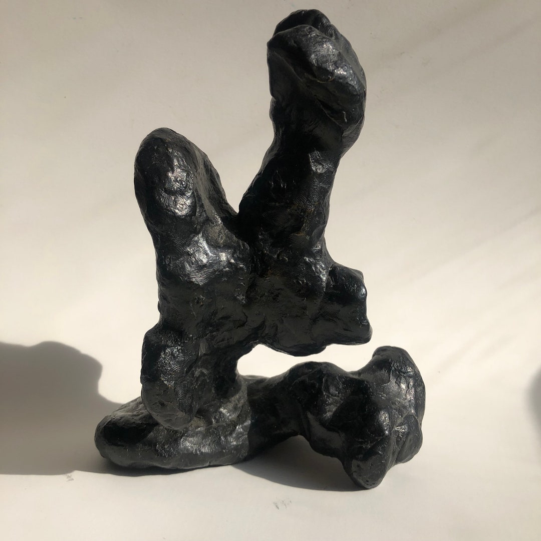 Abstract Bronze Sculpture Signed and Dated by New York Artist Morgan ...