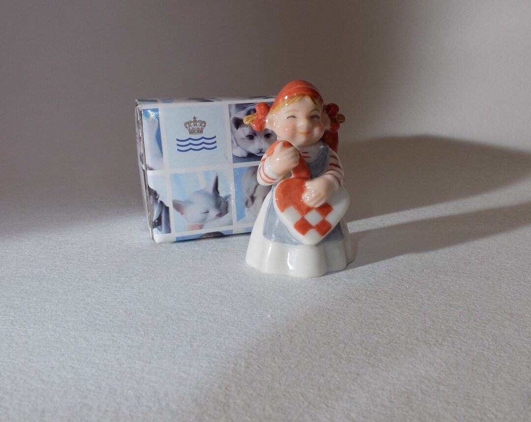 Royal Copenhagen Pixie With Heart - Etsy