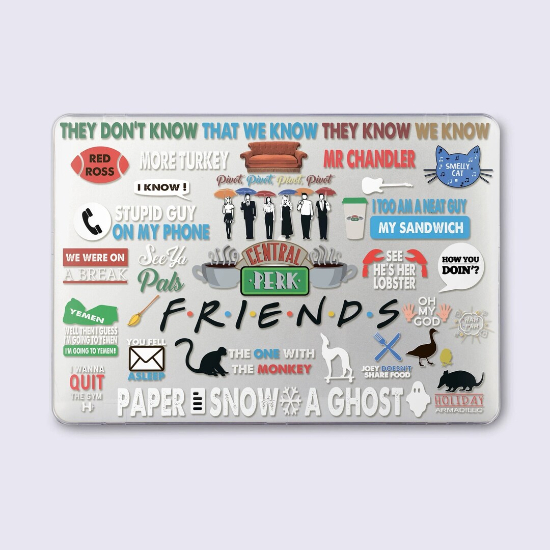 Friends MacBook Pro 14 Case MacBook Air 13 2022 Case MacBook 16 M2 Hard ...