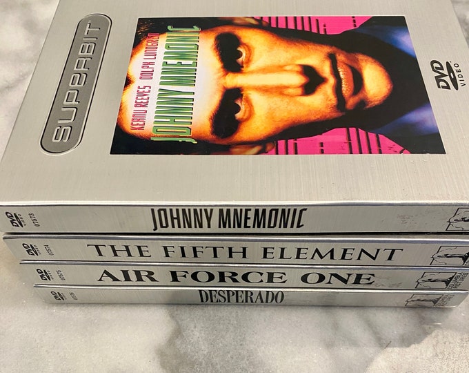 Lot of 6 Superbit Dvds in Original Boxes and Cases Desperado, Air Force ...