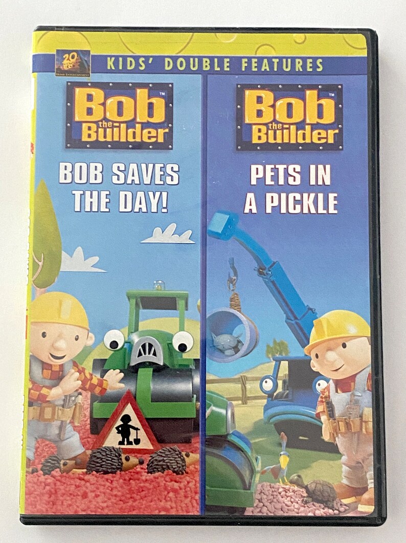 Factory Sealed Bob the Builder DVD Double Feature Bob Saves the Day and ...