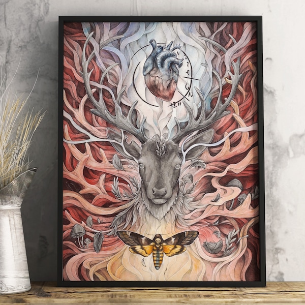 Hannibal Stag - Etsy