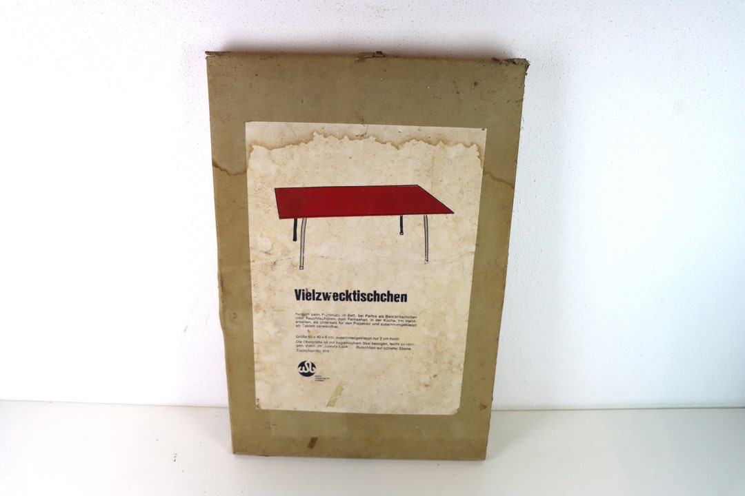 Multi-tick Table With Original Packaging Retro - Etsy