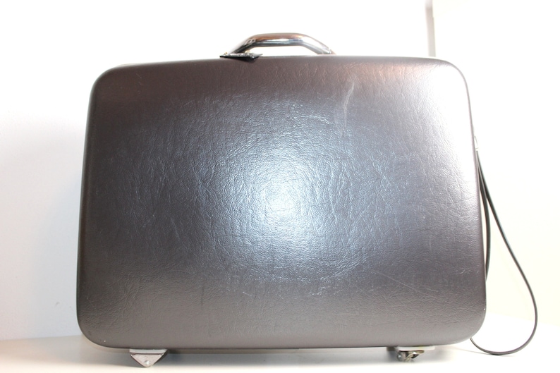 Vintage Hard Shell Suitcase - Etsy