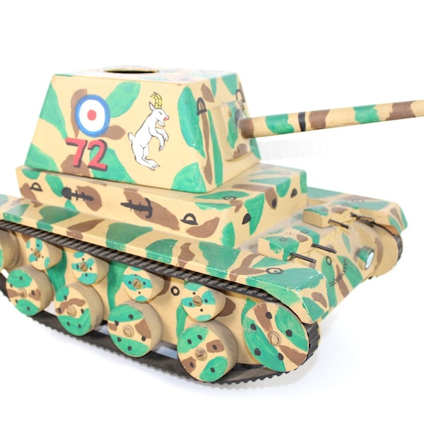 Antique Toy Tank - Etsy