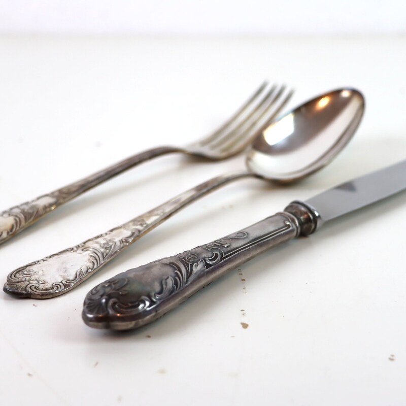 Silver Cutlery Rococo - Etsy UK