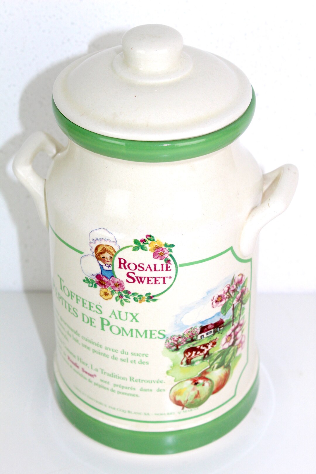 French Storage Pot Toffees Aux Pepites De Pommes Rosalie Sweet Cover 2 ...