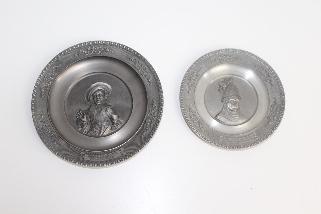 2 Vintage Tin Plates From WMF Art Plates - Etsy