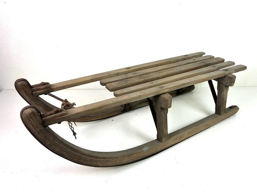 Sled | Unique Patina | Vintage - Etsy
