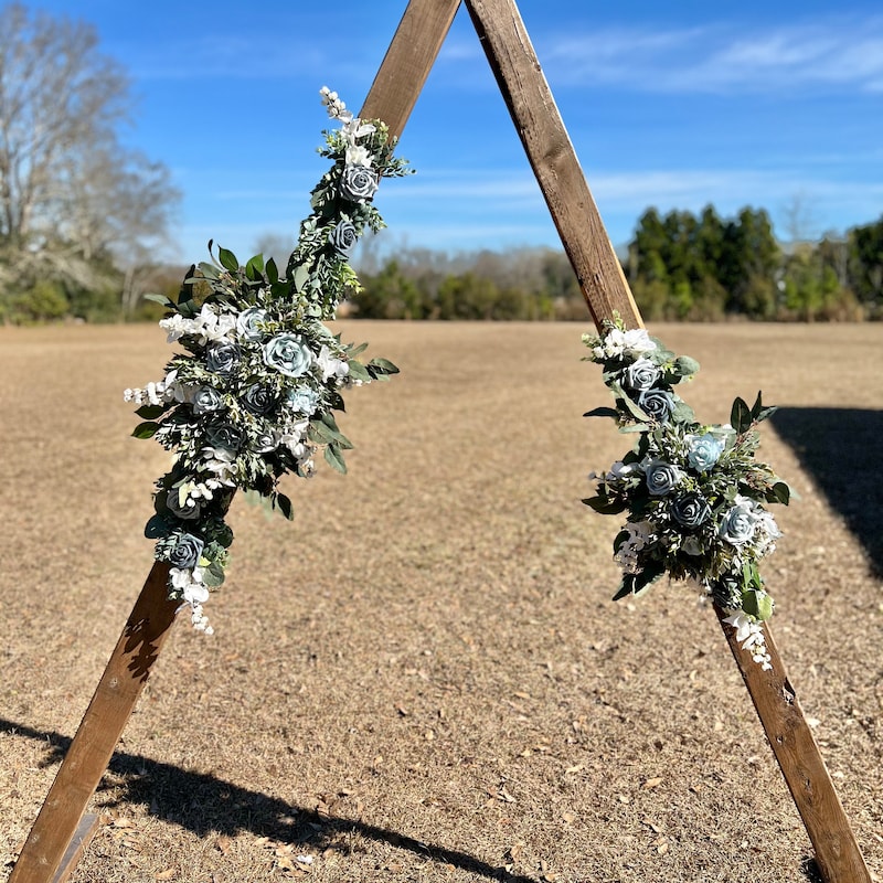 Wedding Arch Flowers Blue - Etsy
