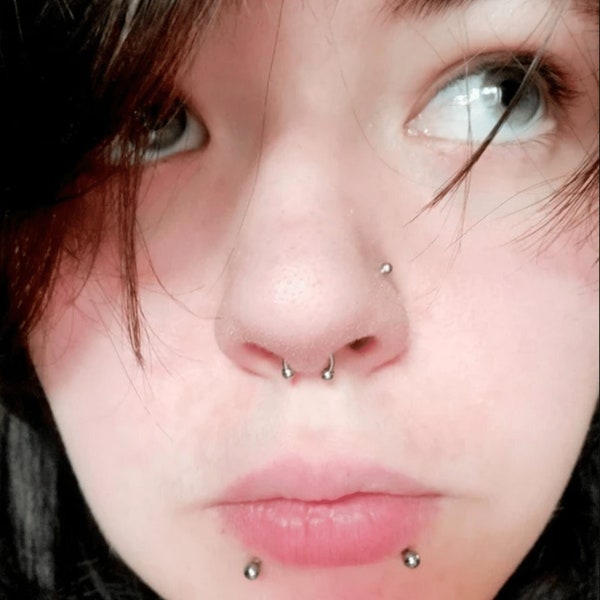 Rose Gold Septum Jewelry - Etsy