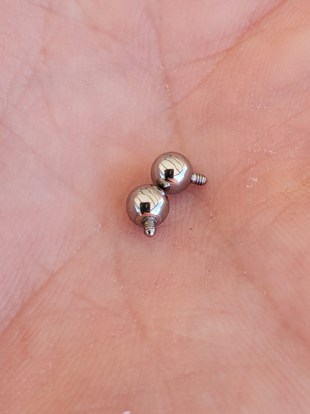 2 Replacement Internally Threaded Balls. 16g, 14g, Stainless, 3mm, 4mm ...