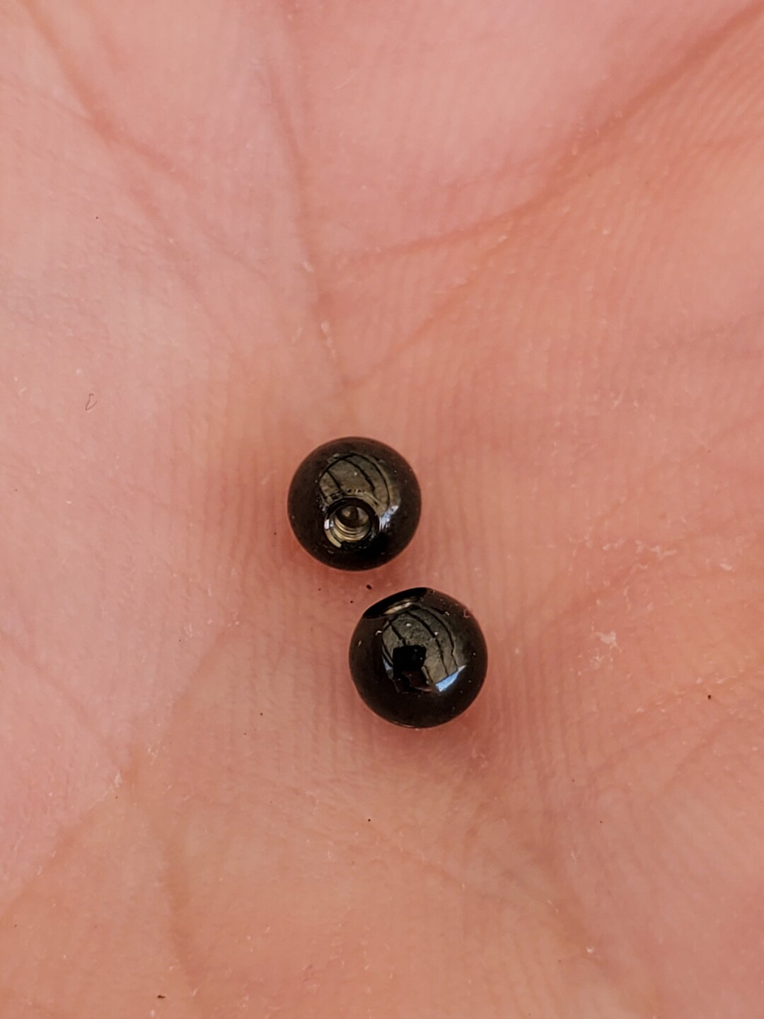 Black Color Balls 18g 16g 14g Replacement Balls. Externally Threaded ...