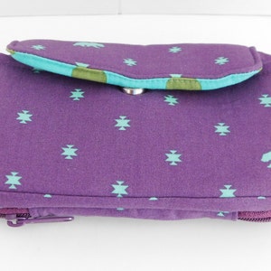 Day Trip Cellphone Wallet Using Tula Pink Fabric , Cellphone Wallet Has ...