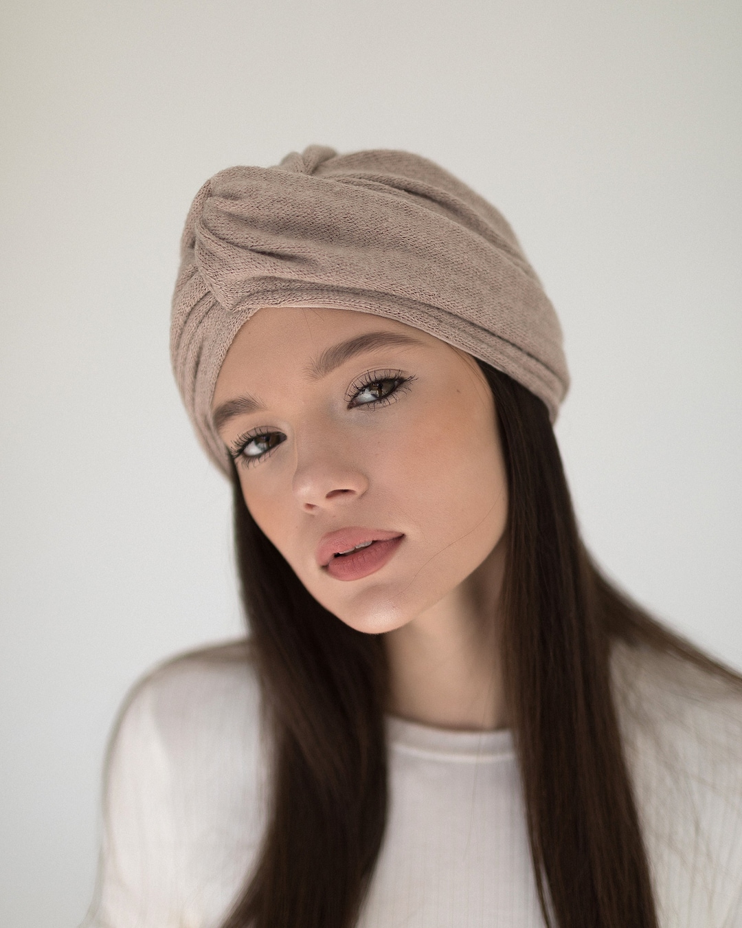 Wool Turban With Fleece Lining for Women - Pre-tied - Etsy