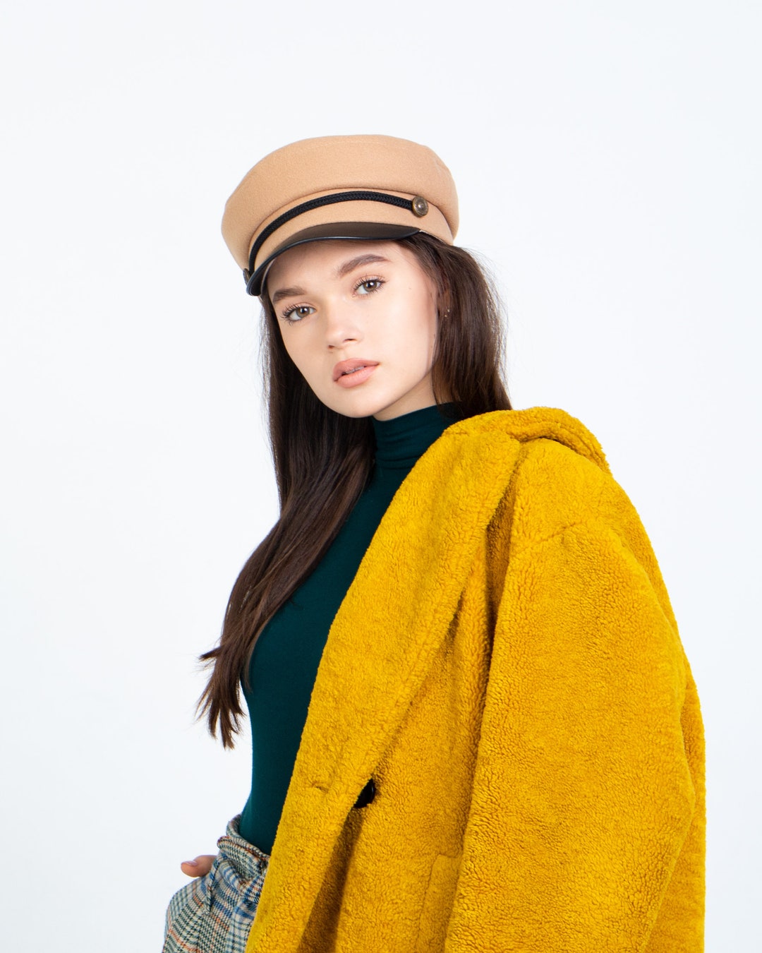 Baker Boy Cap for Women in Elegant Style - Etsy