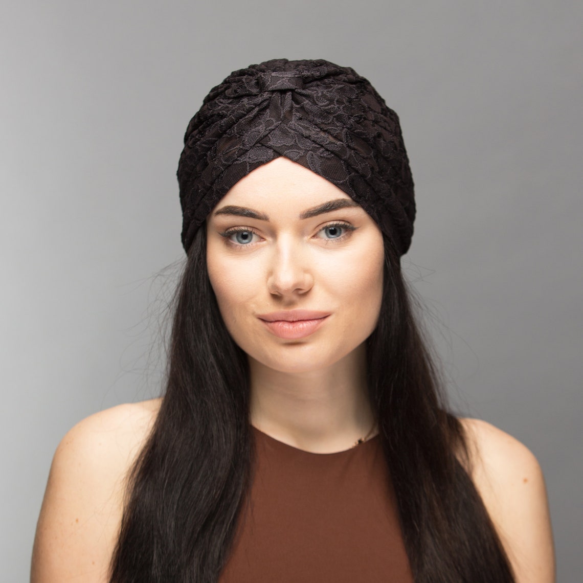 Turban Headband Women Lace Turban Hat African Head Wraps for - Etsy