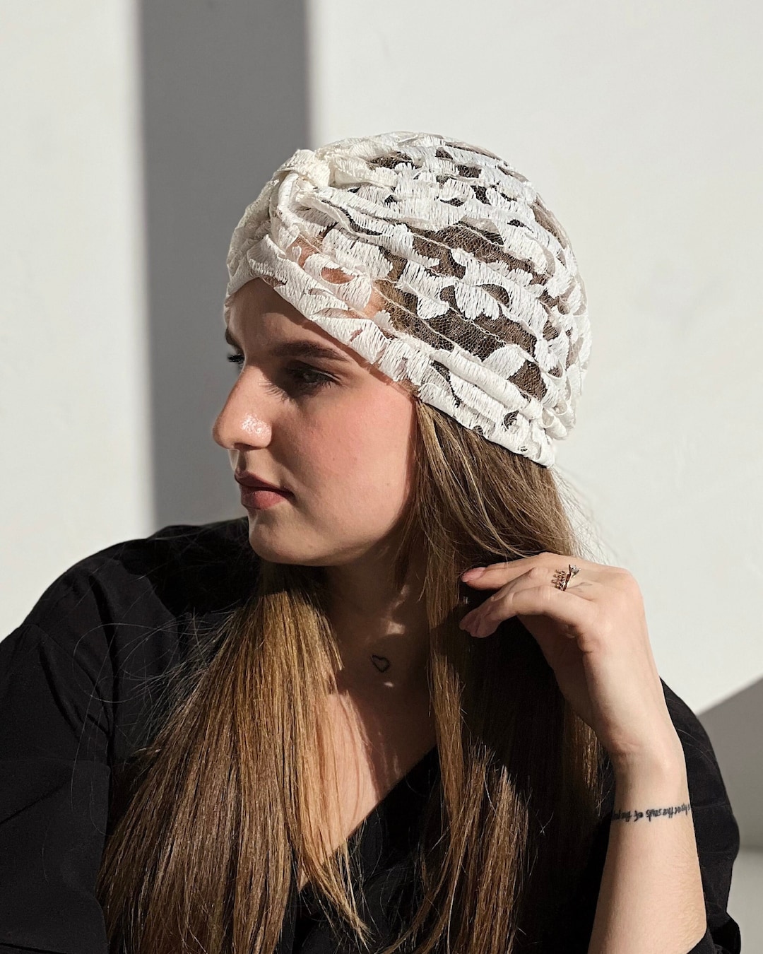 Turban Headband Women Lace Turban Hat African Head Wraps for - Etsy
