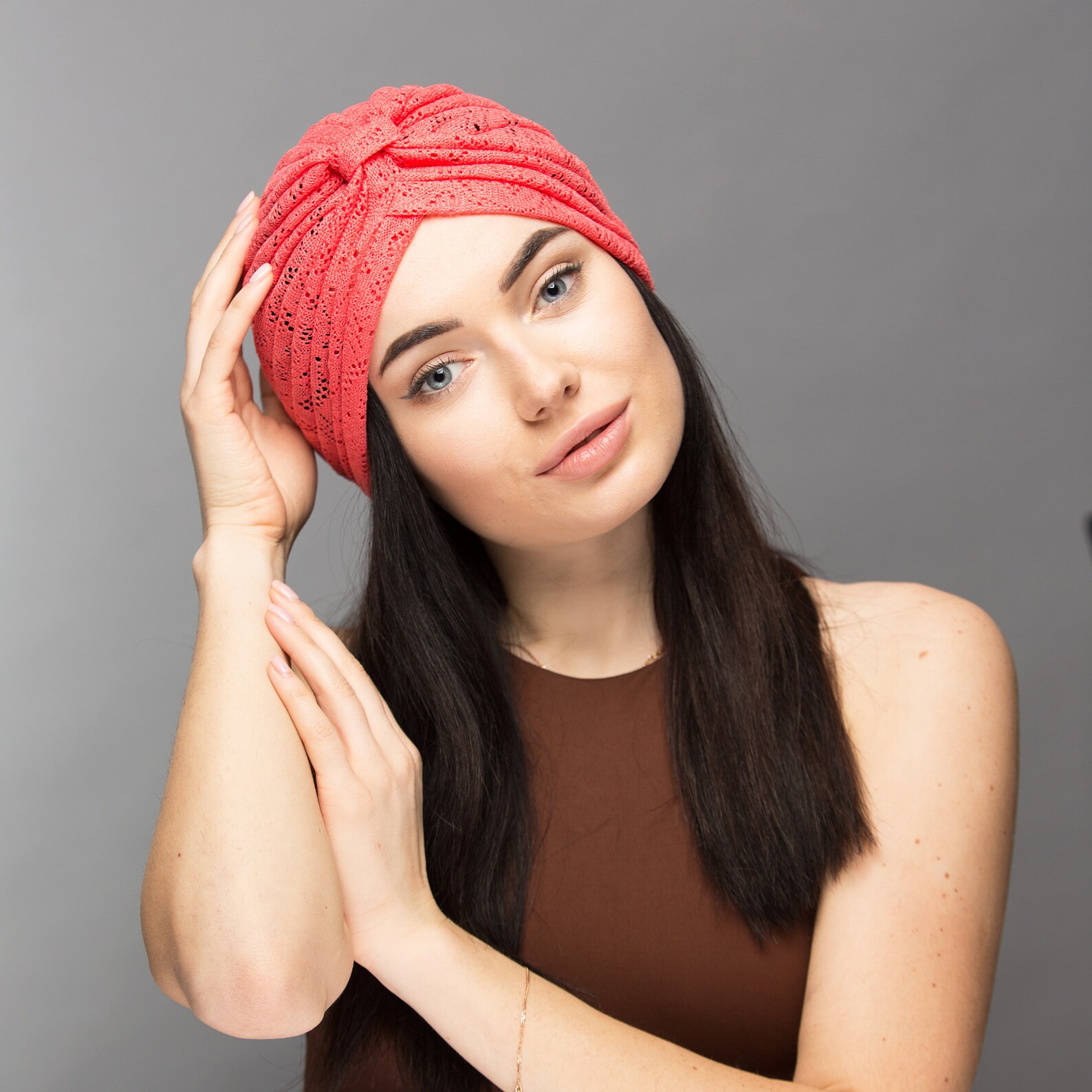 Turban Headband Women Lace Turban Hat African Head Wraps for | Etsy
