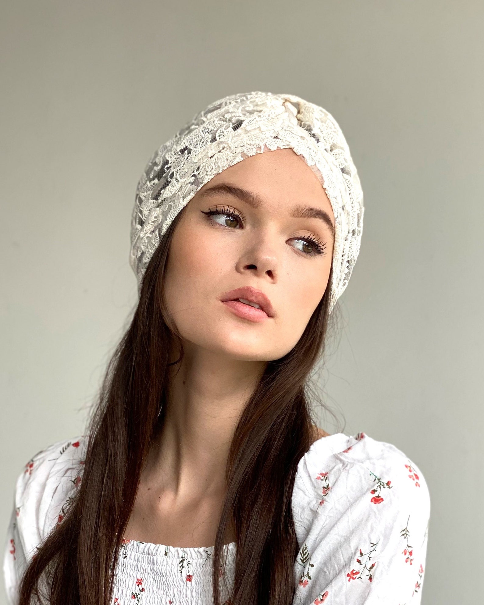 Turban Headband Women Lace Turban Hat African Head Wraps for - Etsy