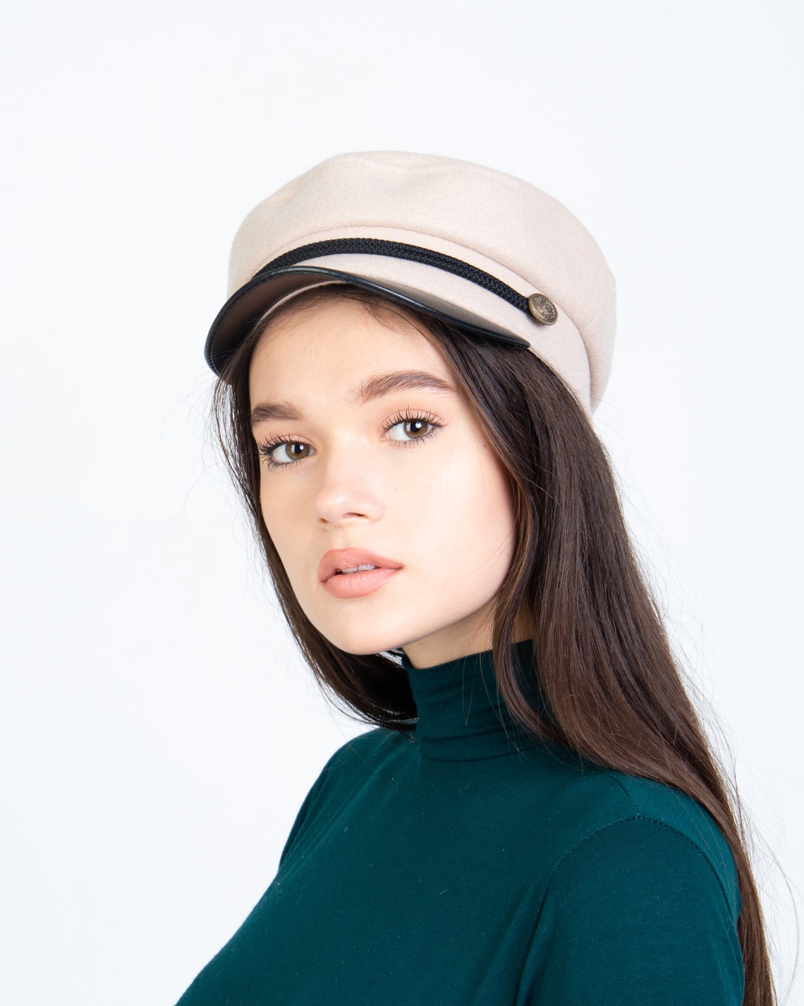 Baker Boy Cap for Women in Elegant Style - Etsy