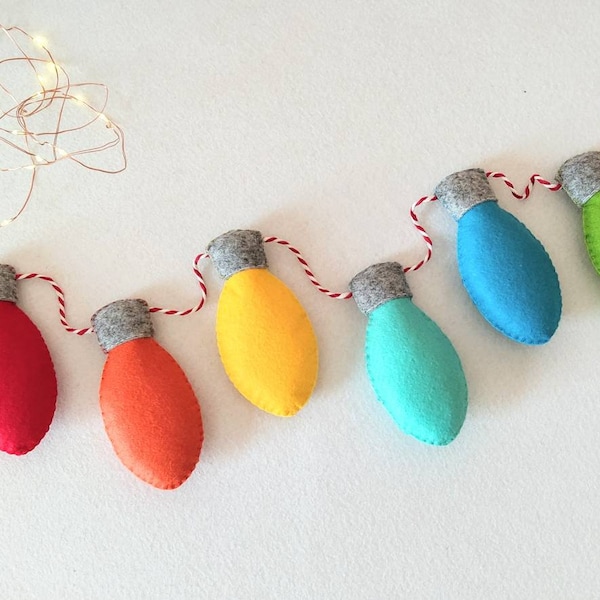 Light Bulb Garland - Etsy